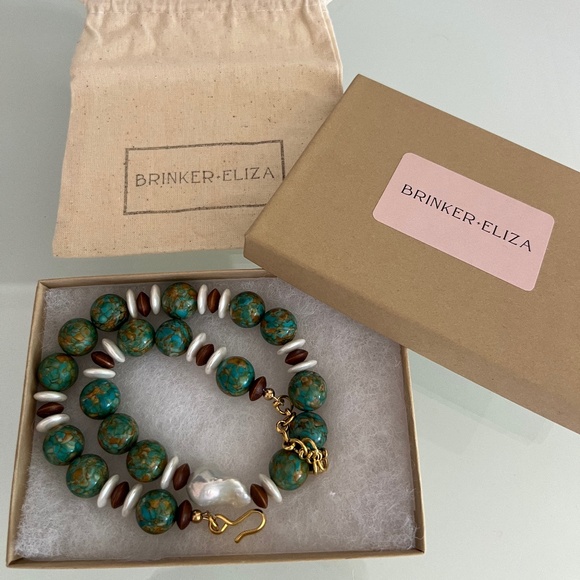 Brinker + Eliza | Jewelry | Brinker Eliza Freshwater Baroque Pearl ...